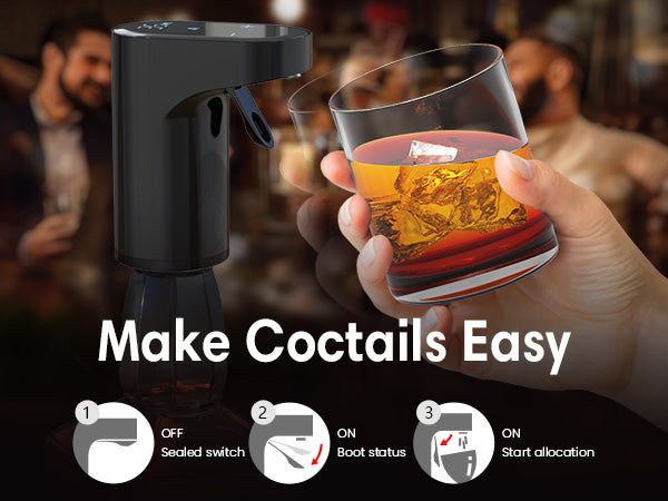 SipVault™ Smart Dispenser | Precision Pour for Home Bars